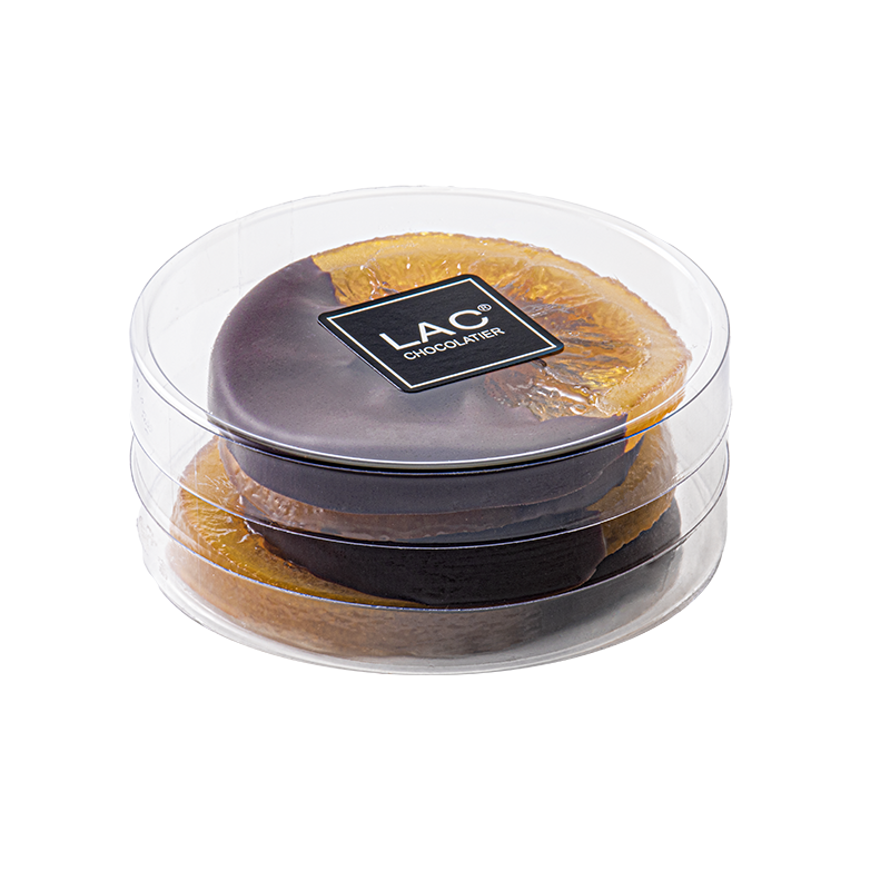 Chocolate-Covered Candied Orange Slices - Lac Chocolatier